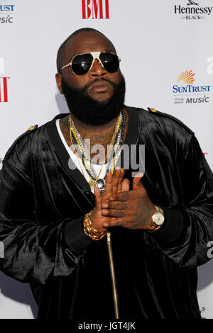 Rick Ross arrives 2010 BMI Urban Music Awards Pantages Theatre ...