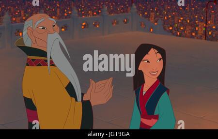 Mulan Year: 1998 USA Director: Tony Bancroft Barry Cook Animation Stock ...
