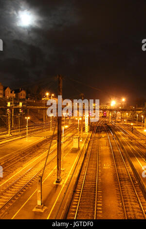 Railway station in Vierzon (France Stock Photo - Alamy