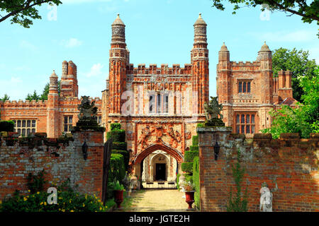 East Barsham Manor, Tudor Manor House, Norfolk, England, UK, built 1522 ...