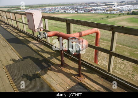 Riser for fire brigade, fire-fighting water supply Stock Photo - Alamy