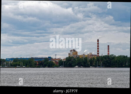 Kruger Wayagamack paper mill in Three-Rivers, Quebec Stock Photo - Alamy
