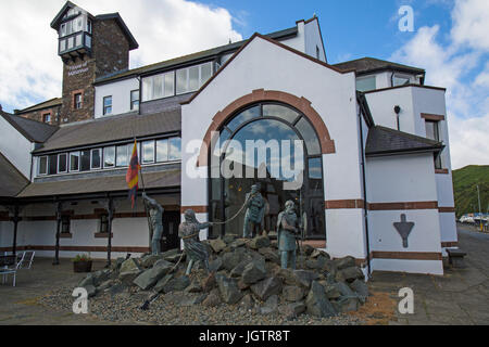 House Of Manannan Peel Isle Of Man Stock Photo - Alamy