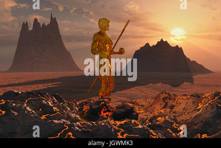 Vulcan, Roman God Stock Photo: 135014028 - Alamy