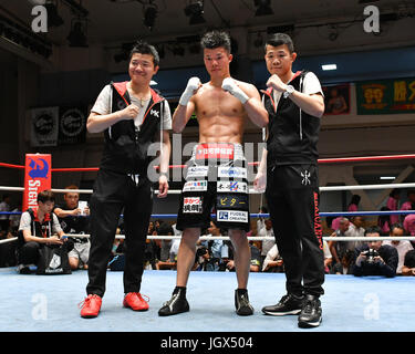 (L-R) Koki Kameda, Tomoki Kameda (JPN), Daiki Kameda, MARCH 10, 2017 ...