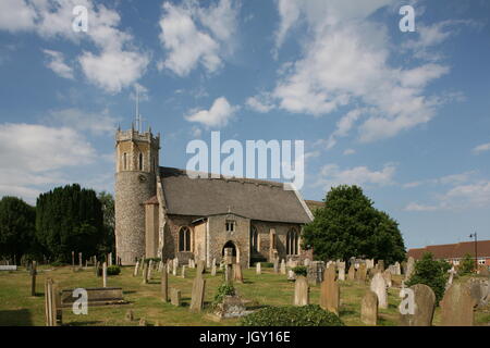 The parish church of St. Edmund at Acle, Norfolk Stock Photo - Alamy