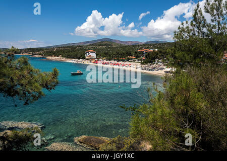 Pefkari Beach, Thassos Stock Photo - Alamy