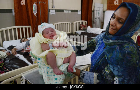 Pakistani mothers with their new born infants at local hospital on the ...
