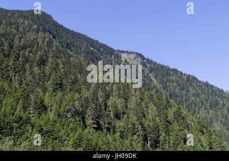 The Hope landslide is the largest landslide recorded in Canada. It ...