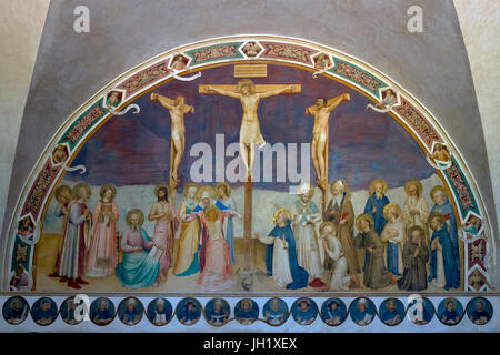 Crucifixion with Saints, Fra Beato Angelico, 1441-1442, Pedro Juan (circa 1395–1455) Chapter ...