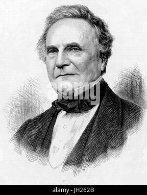 CHARLES BABBAGE (1791-1871) English inventor and mathematician. Hisd ...