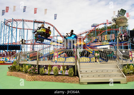 Brean Sands Fun Fair Somerset Stock Photo - Alamy