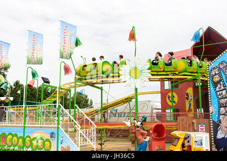 Brean Sands Fun Fair Somerset Stock Photo - Alamy