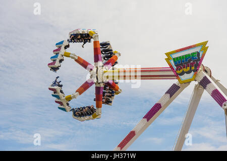 Brean Sands Fun Fair Somerset Stock Photo - Alamy