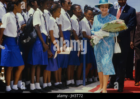 Front of Queen's Royal College Building, QRC Port of Spain, Trinidad ...