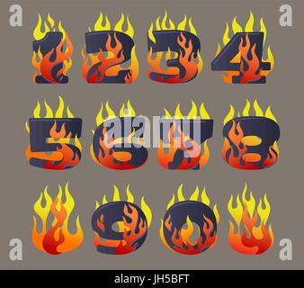 Letter icons set, cartoon style Stock Vector Image & Art - Alamy