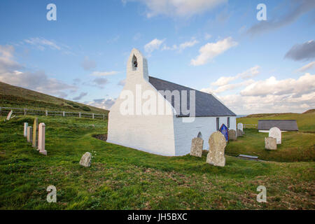 The Church of the Holy Cross at Mwnt, a parish church and Grade I ...