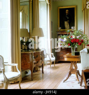 Regency style living room Stock Photo - Alamy