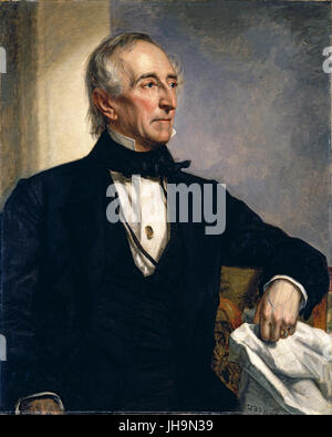 'John Tyler' by George Peter Alexander Healy is a portrait of the 10th ...
