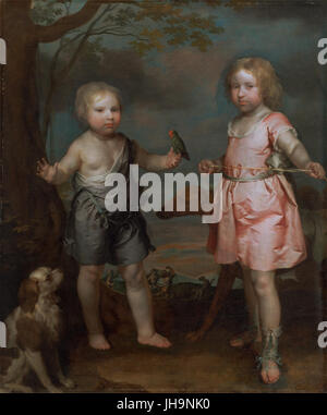 Lord John Hay and Charles, Master of Yester (later 3rd Marquis of ...