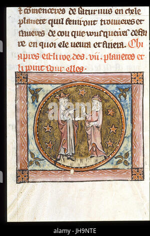 . English: British Library Manuscript Harley 913, fol 3r. Mid-14th ...