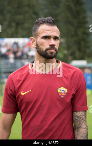 Pinzolo, Italy. 11th July, 2017. Riccardo Cappa (Roma) Football/Soccer ...