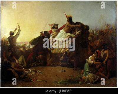 Pizarro Seizing the Inca of Peru John Everett Millais. On November 16 ...