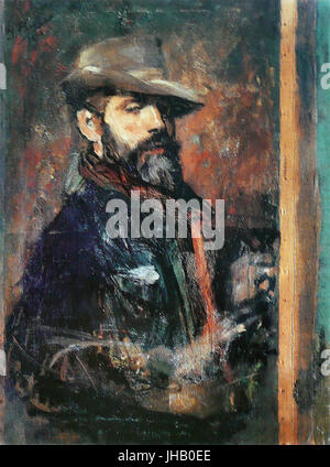 A 19th-century oil painting by Ignacio Raeth, depicting Saint Ignacio ...