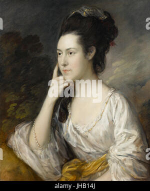 Thomas Gainsborough's portrait of Lady Chad captures the elegance and ...