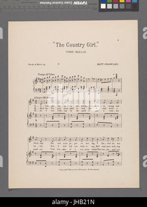 The country girl (NYPL Hades-448692-1154159 Stock Photo - Alamy