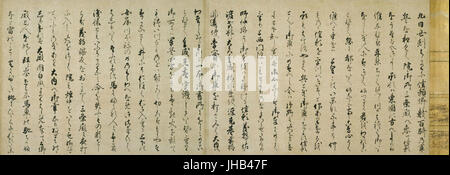 The Heiji Monogatari Emaki, a Japanese scroll from the Heian period ...