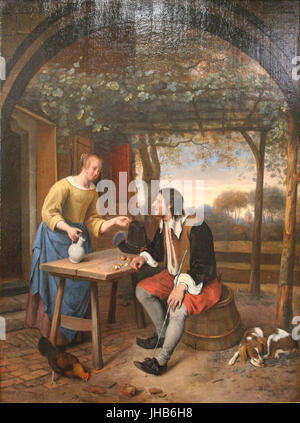 Jan Steen’s 17th-century painting 'Doctor's Visit' humorously depicts a ...