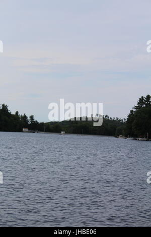 Days on the Lake, Otis Reservoir, MA Stock Photo - Alamy