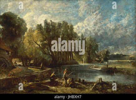 John Constable - Stratford Mill Stock Photo - Alamy