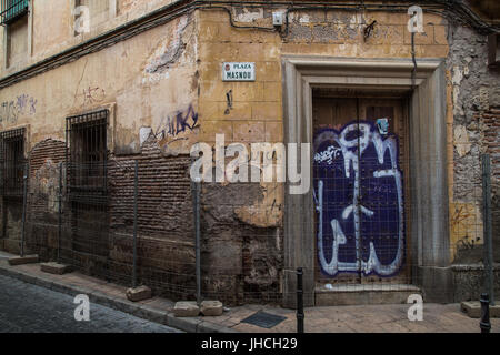 Street scene in Almeria, Andalucia, Spain Stock Photo: 148411494 - Alamy