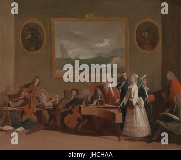 Marco Ricci - Rehearsal of an opera - (2328395) - cropped Stock Photo ...