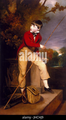 'Master Roger Mainwaring by Henry Thomson, RA' is a portrait of Roger ...