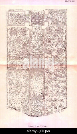 The Nigg stone cross side Petley from 1812 is an important historical ...