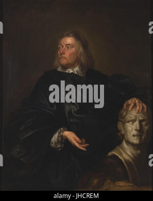 This 17th-century painting by Isaac Fuller depicts King Charles II ...