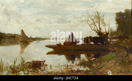 Jacob Maris - Ferry Stock Photo - Alamy