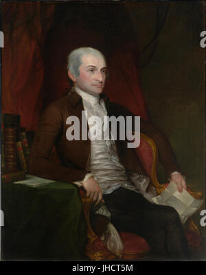 Gilbert Stuart - John Jay Stock Photo - Alamy