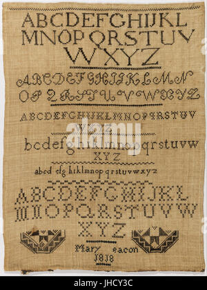 Mary Beacon - Sampler Stock Photo - Alamy