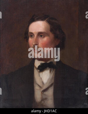 Nathan Flint Baker (1820-1891) 1845 by Emanuel Gottlieb Leutze Stock ...