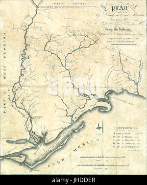 Map of the Forbes Purchase Stock Photo - Alamy
