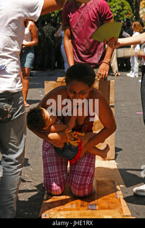 Woman Crawling, Belém, Pará, Brazil Stock Photo - Alamy
