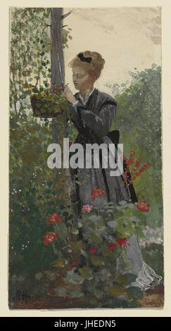 Winslow Homer - Summer (1874 Stock Photo - Alamy