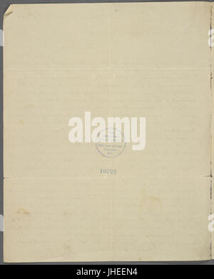 Letter to Henry Foxall (NYPL b11904004-5213118 Stock Photo - Alamy