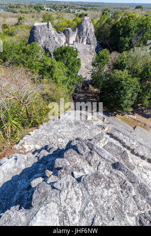 Becan Temple View Stock Photo - Alamy