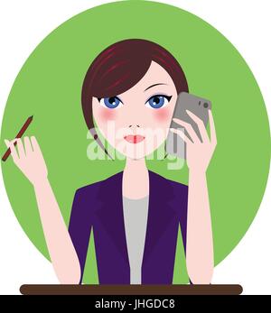 girl face icon Stock Vector Image & Art - Alamy