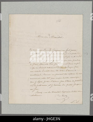 Emmanuel de Grouchy (1766-1847). French general. Marshal of the Empire ...